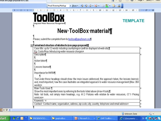 What Is Case Study Tool Box | PPT