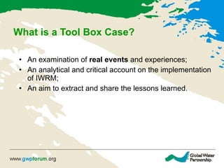 What Is Case Study Tool Box | PPT