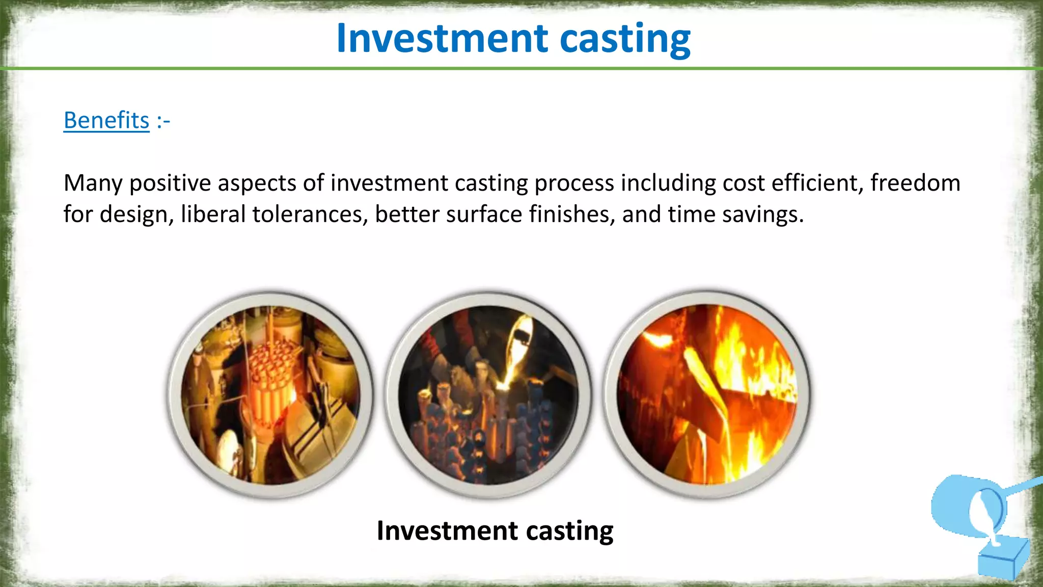 What is castings & it's types | PPTX