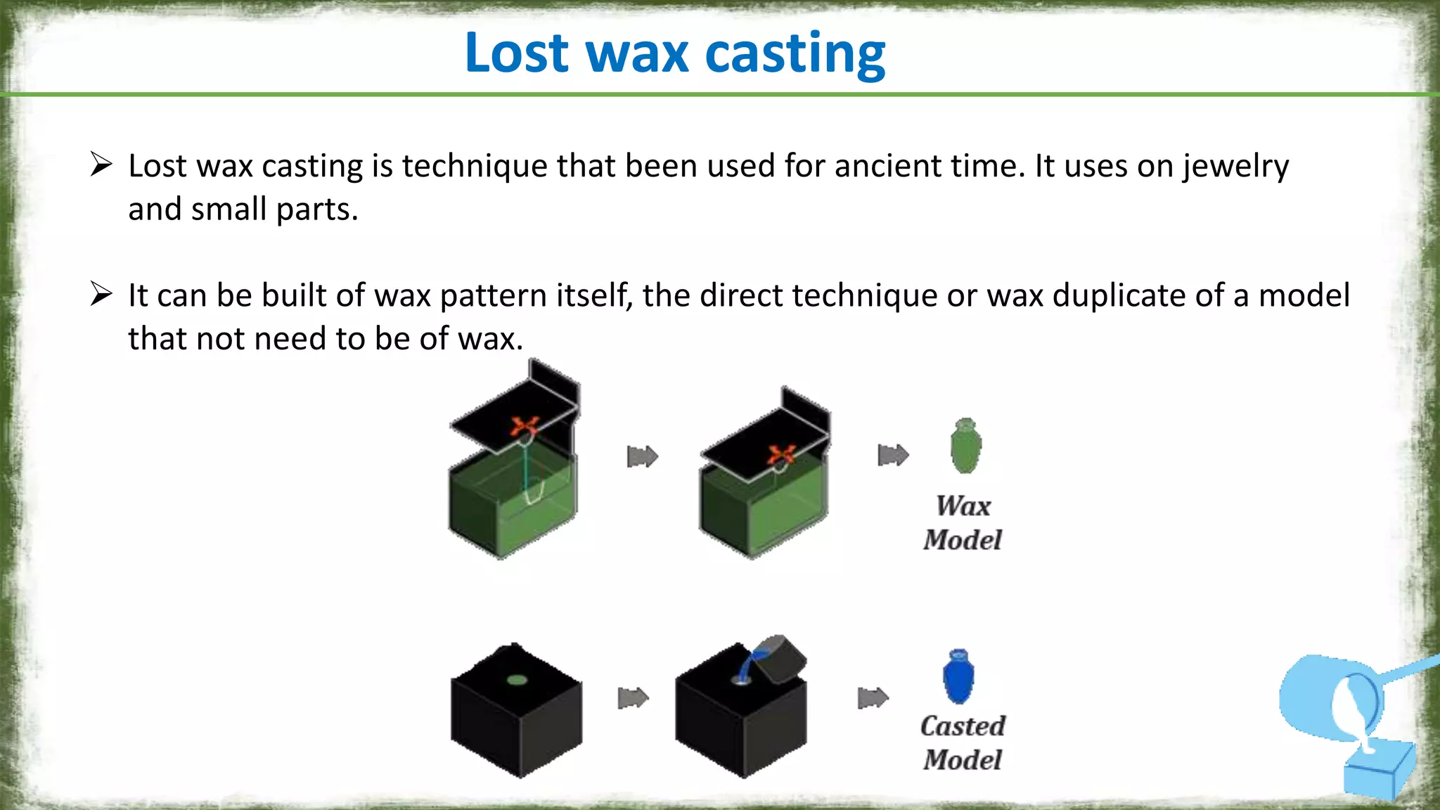 What is castings & it's types | PPTX