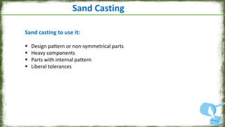 What is castings & it's types | PPTX