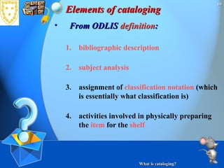 What Is Cataloging? | PPT