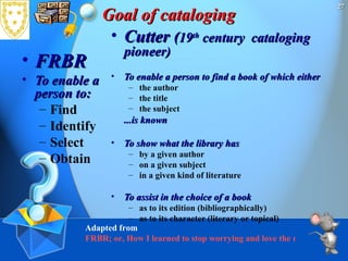 What Is Cataloging? | PPT