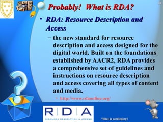 What Is Cataloging? | PPT