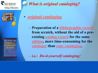 What is cataloging? The Big Question | PPTX | Desktop Publishing | Computer Software and ...