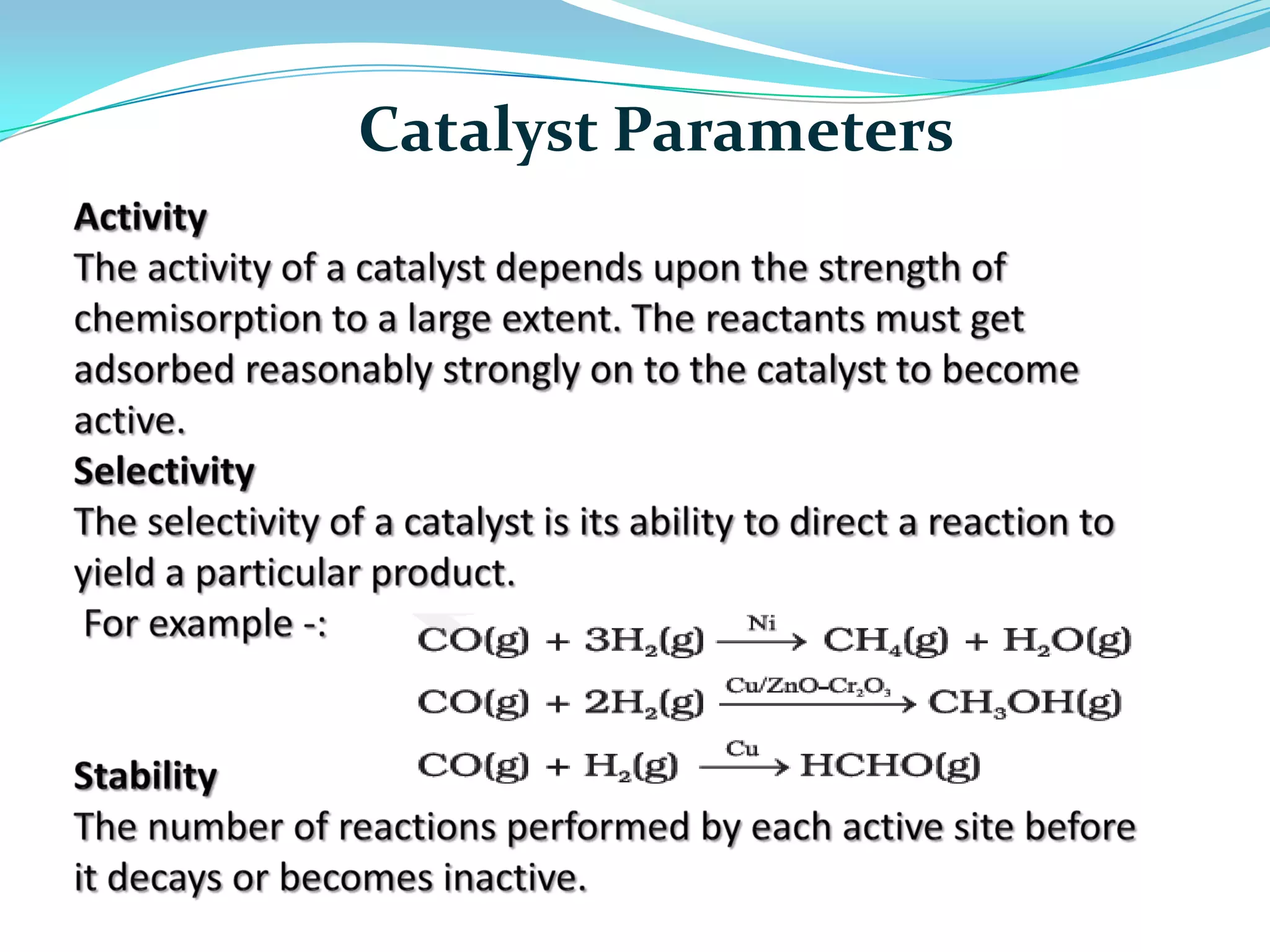 What is catalysis, its type and its application | PDF