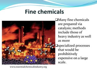 What is catalysis, its type and its application | PDF