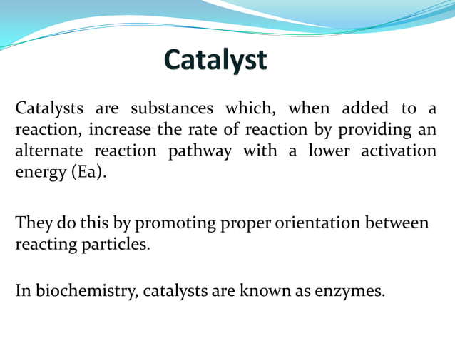What is catalysis, its type and its application | PDF | Chemistry | Science