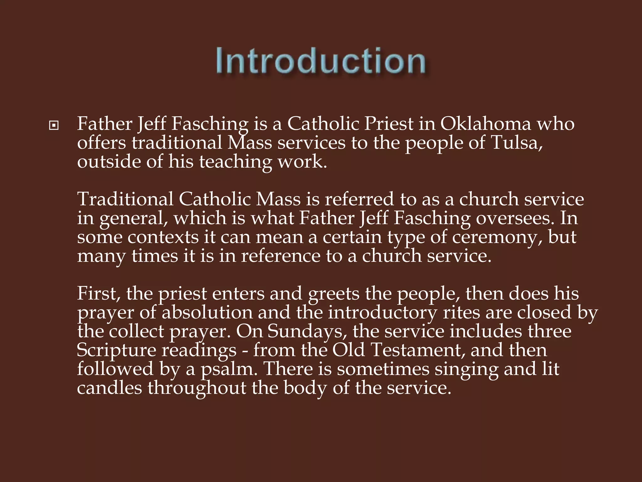 What is Catholic Mass? | PPTX
