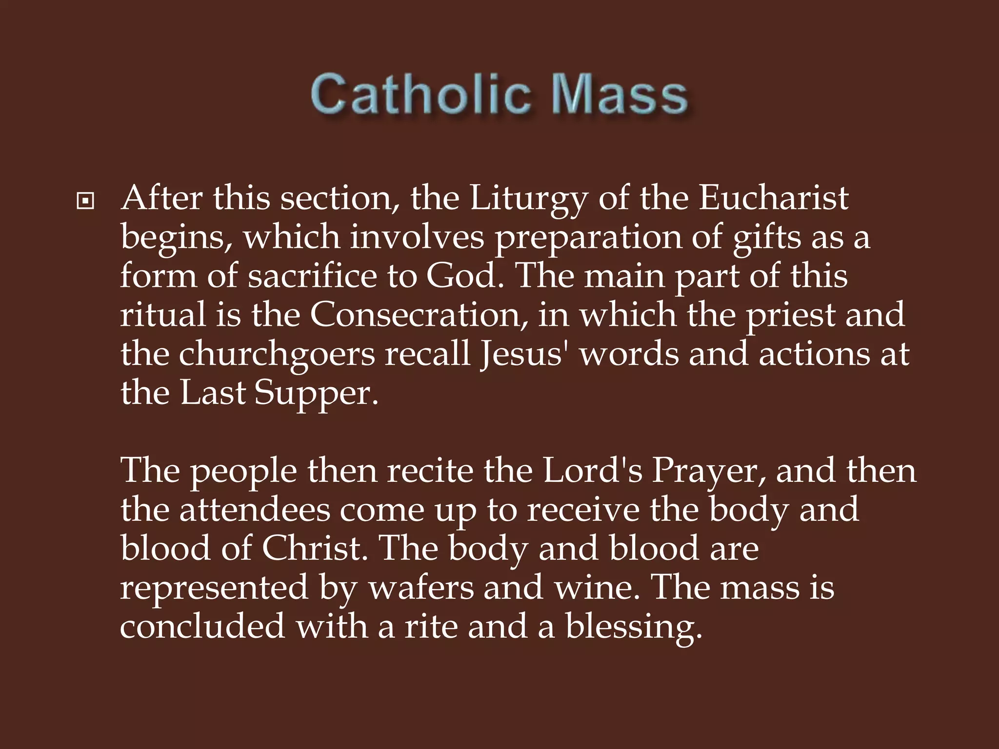 What is Catholic Mass? | PPTX