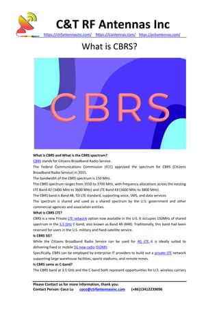 What is CBRS.pdf