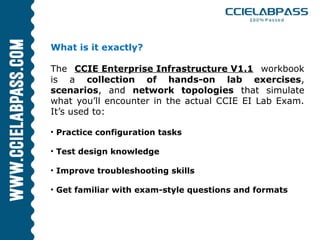 CCIE EI Lab Workbook: Advanced Lab Scenarios and Solutions | PPTX