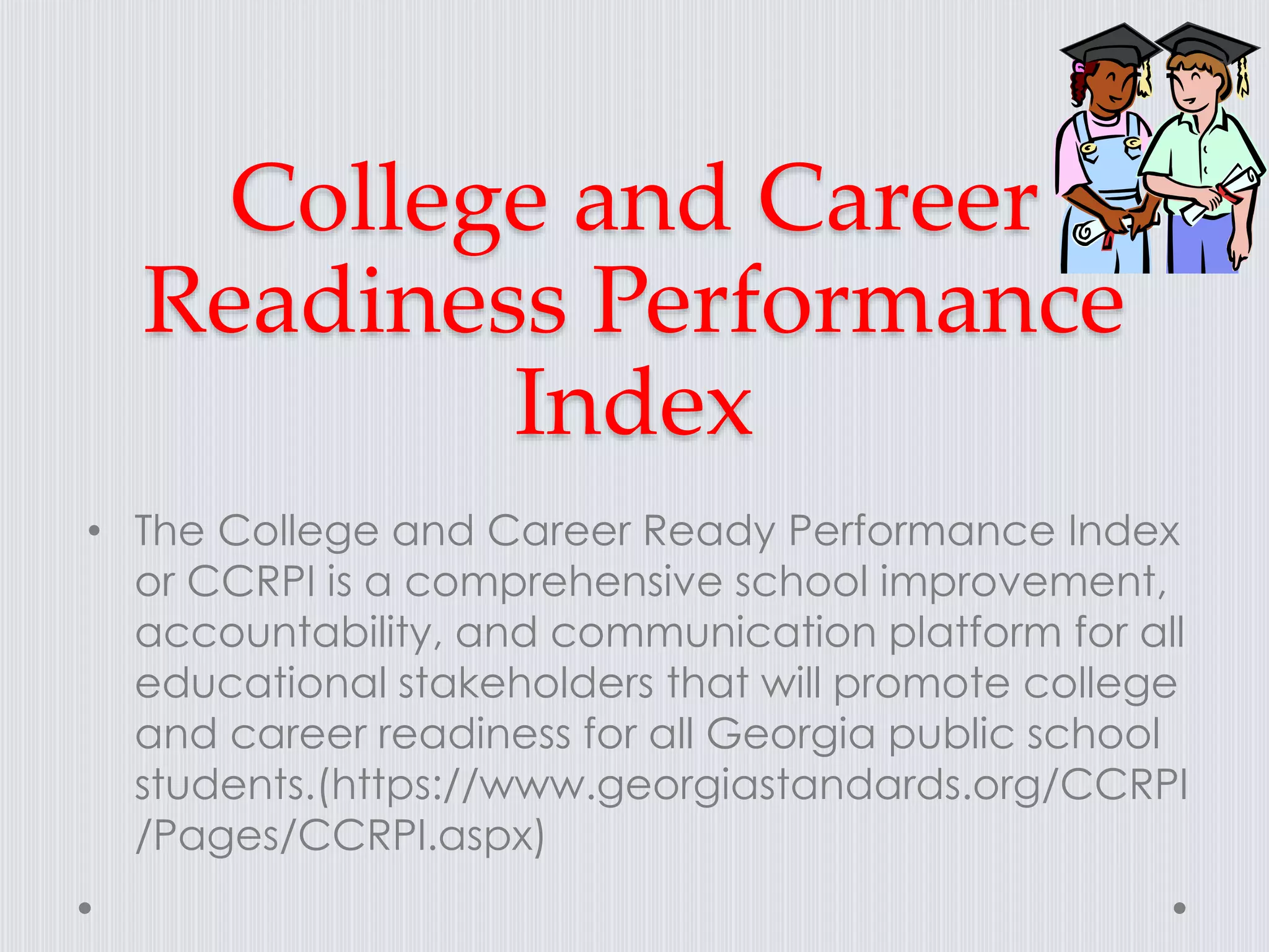 What is CCRPI? | PPTX