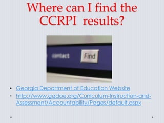 What is CCRPI? | PPT