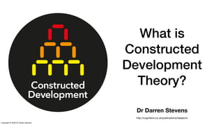 What is Constructed Development Theory? | PDF