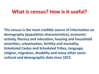 What is census | PPT