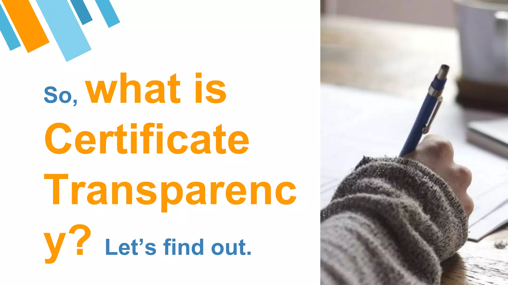 What is Certificate Transparency (CT)? How does it work? | PPTX