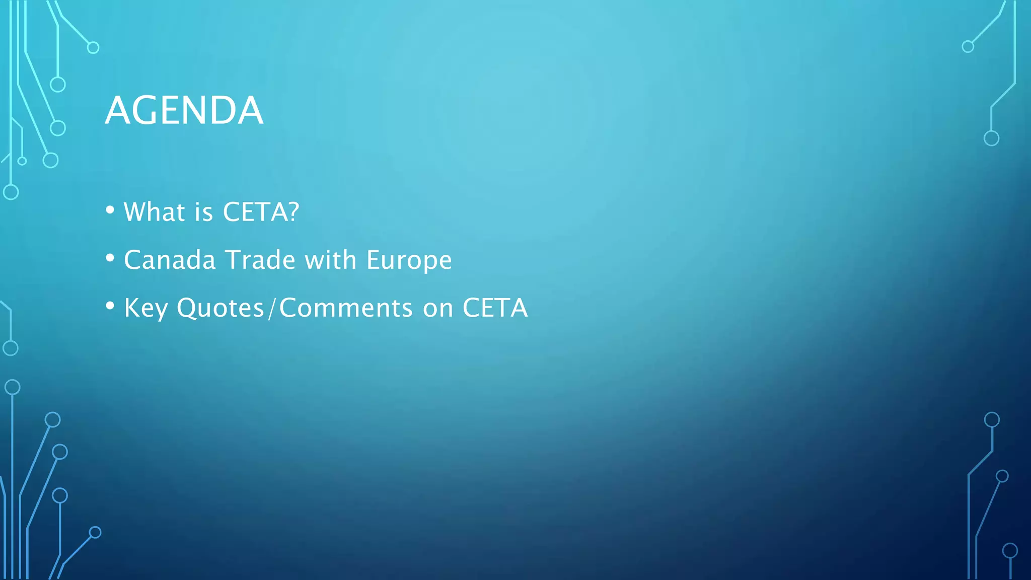 What is ceta and what does it mean for Canada - November 2016 | PPT