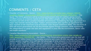 What is ceta and what does it mean for Canada - November 2016 | PPT