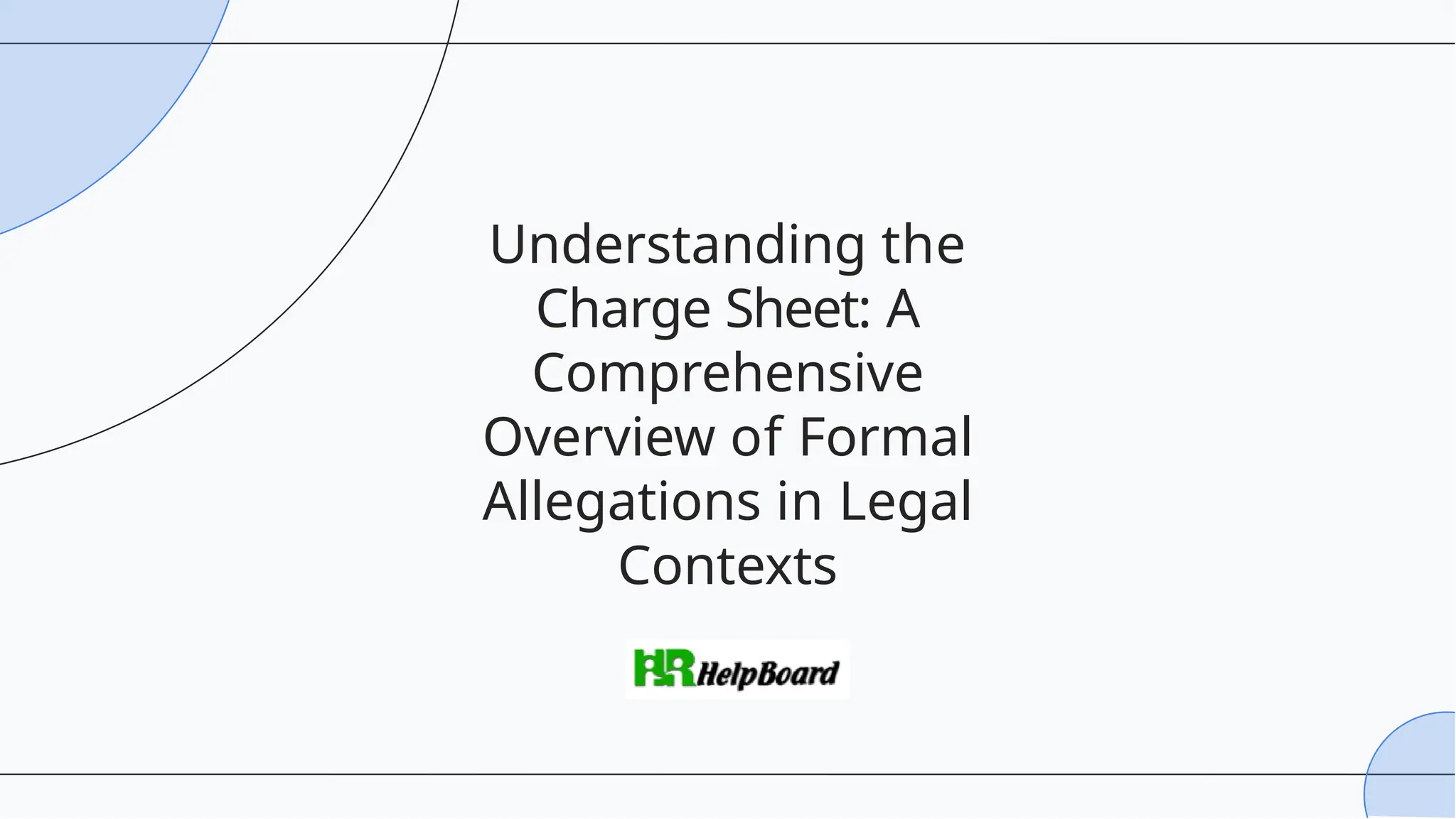 What is Charge Sheet, Charge Sheet Format | PPTX