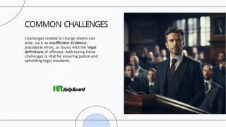 What is Charge Sheet, Charge Sheet Format | PPT