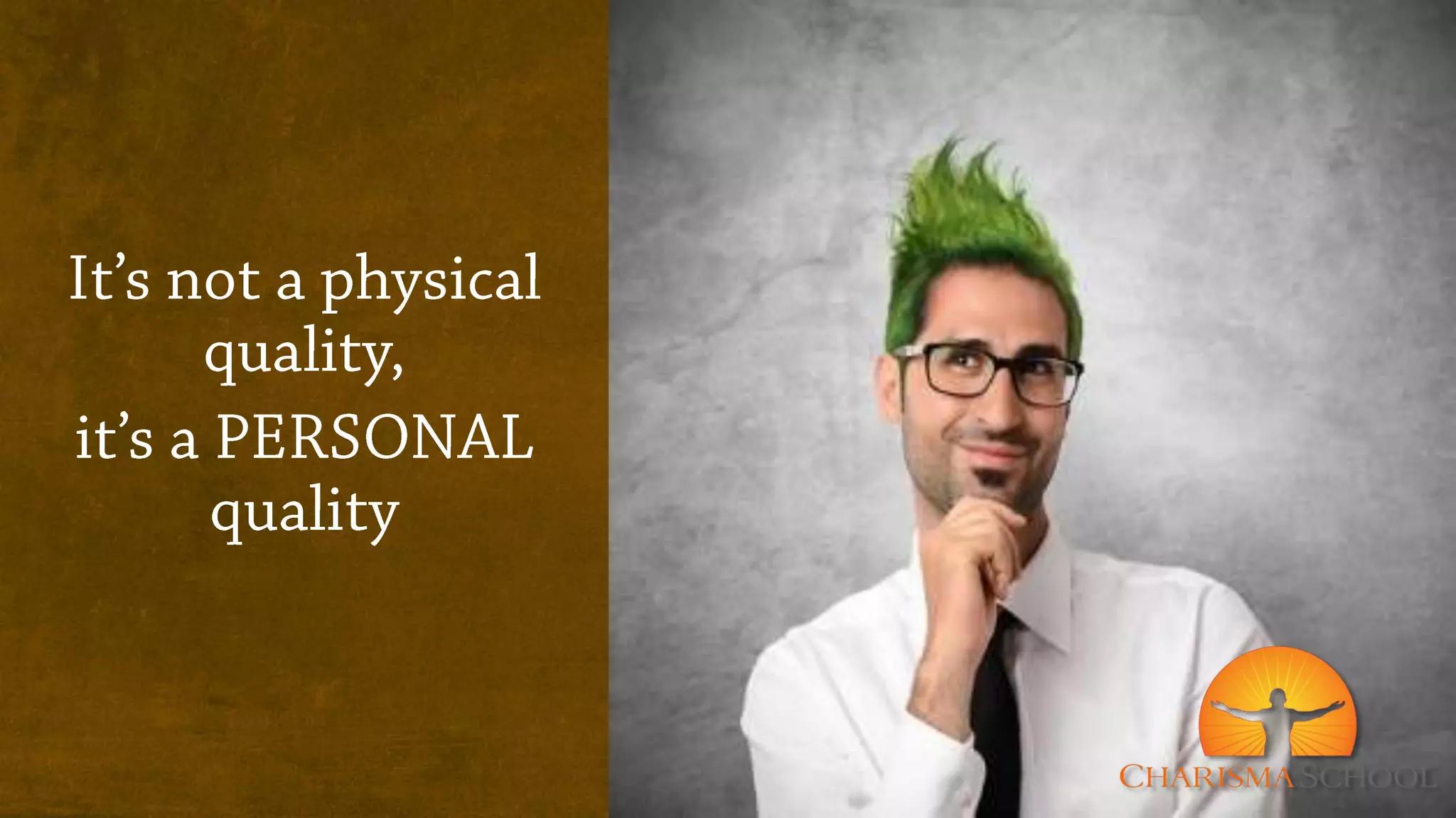 What is Charisma - Definition (CharismaSchool.com) | PPTX