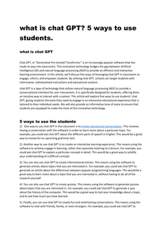 what is chat GPT.pdf