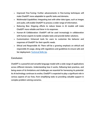 What is Chatgpt Complete Guide | PDF