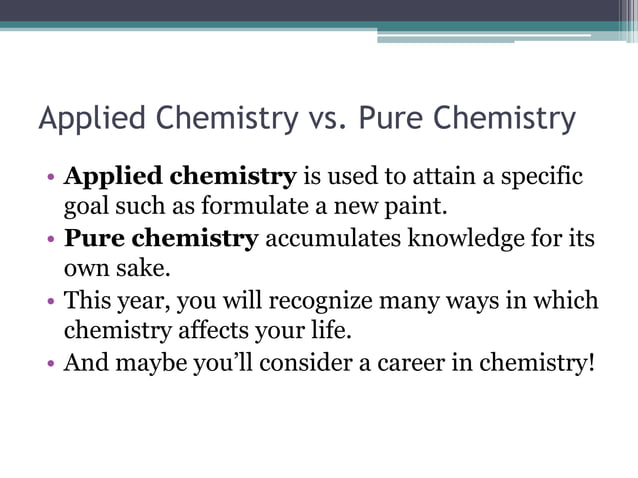 What is Chemistry? | PPT