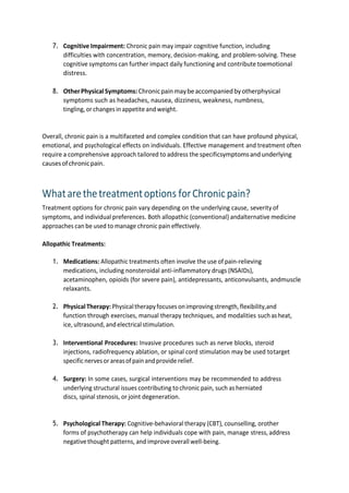 What is Chronic Causes Symtoms and Relief Treatment Options - CureEZ.pdf