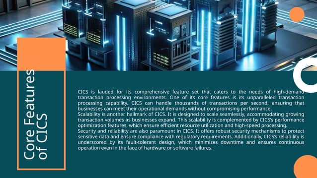 What is CICS in Mainframe? Know its features | PPTX