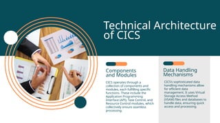 What is CICS in Mainframe? Know its features | PPTX