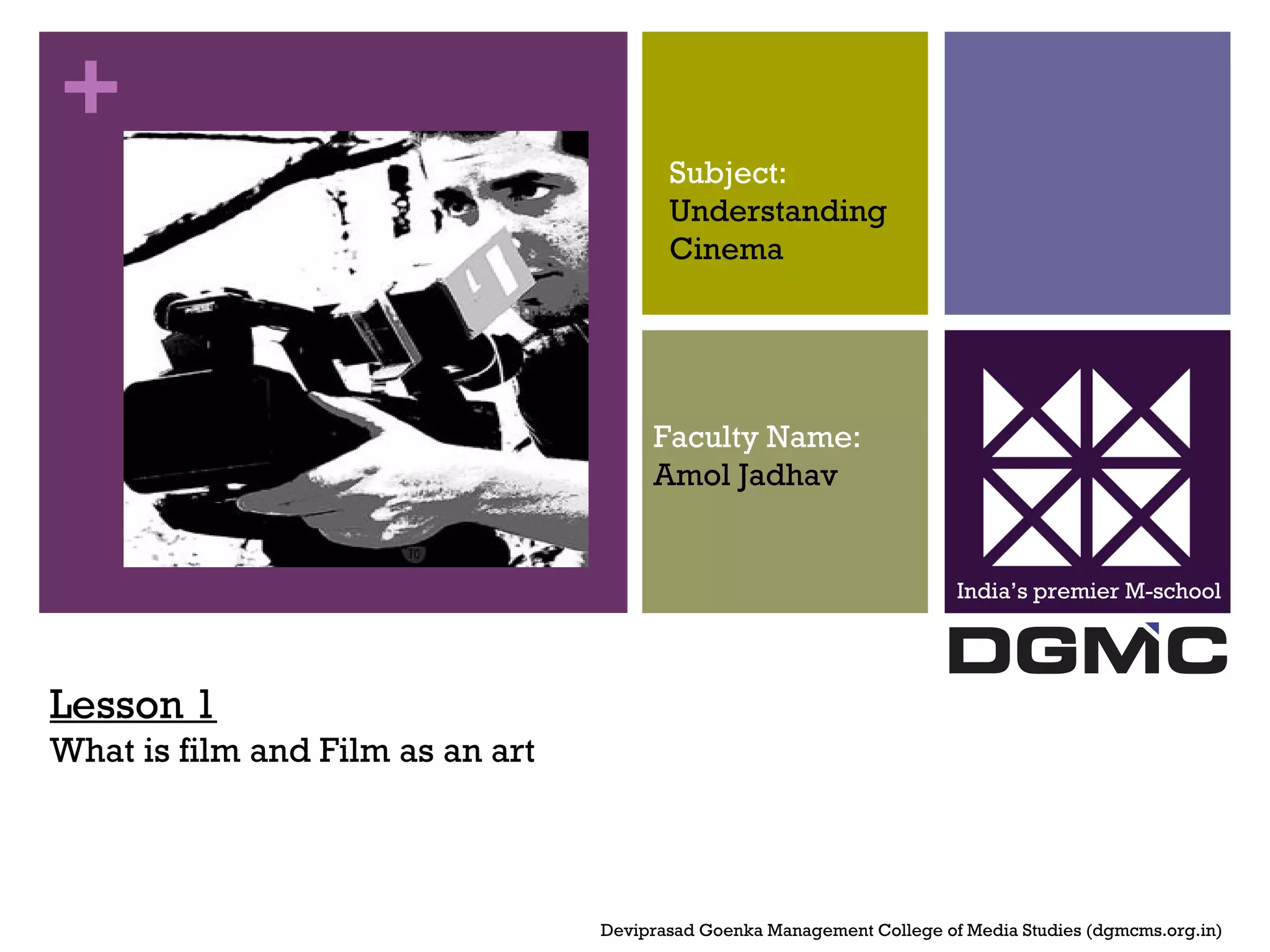 What is cinema | PPT