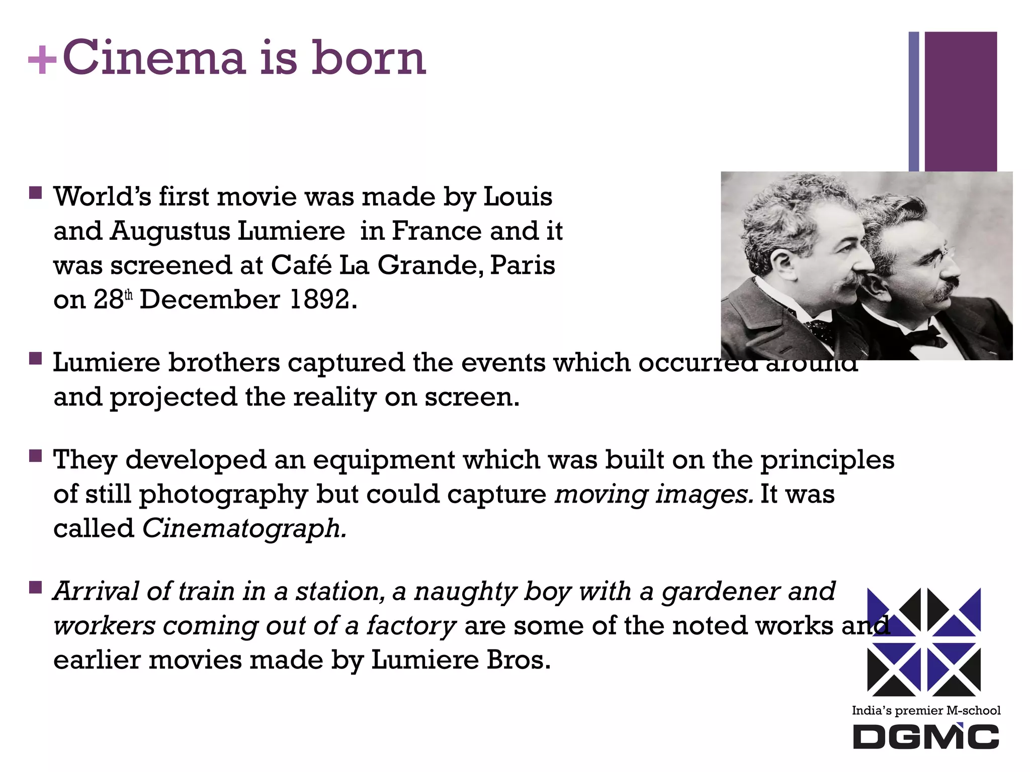 What is cinema | PPT