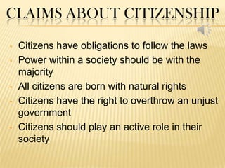 What is citizenship pp finished copy | PPT