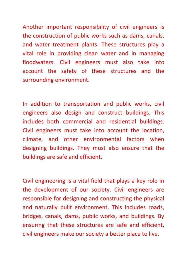 What is Civil Engineering | PDF