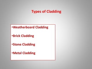 What is cladding | PPTX