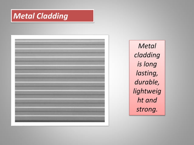 What is cladding | PPTX