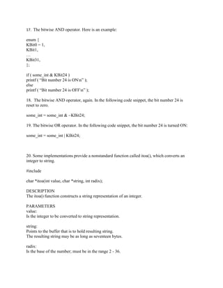 What is c language | DOCX | Programming Languages | Computing