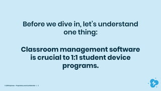 What is Classroom Management Software? | PPTX