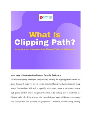 What is a Clipping Path? A Beginner’s Guide | PDF