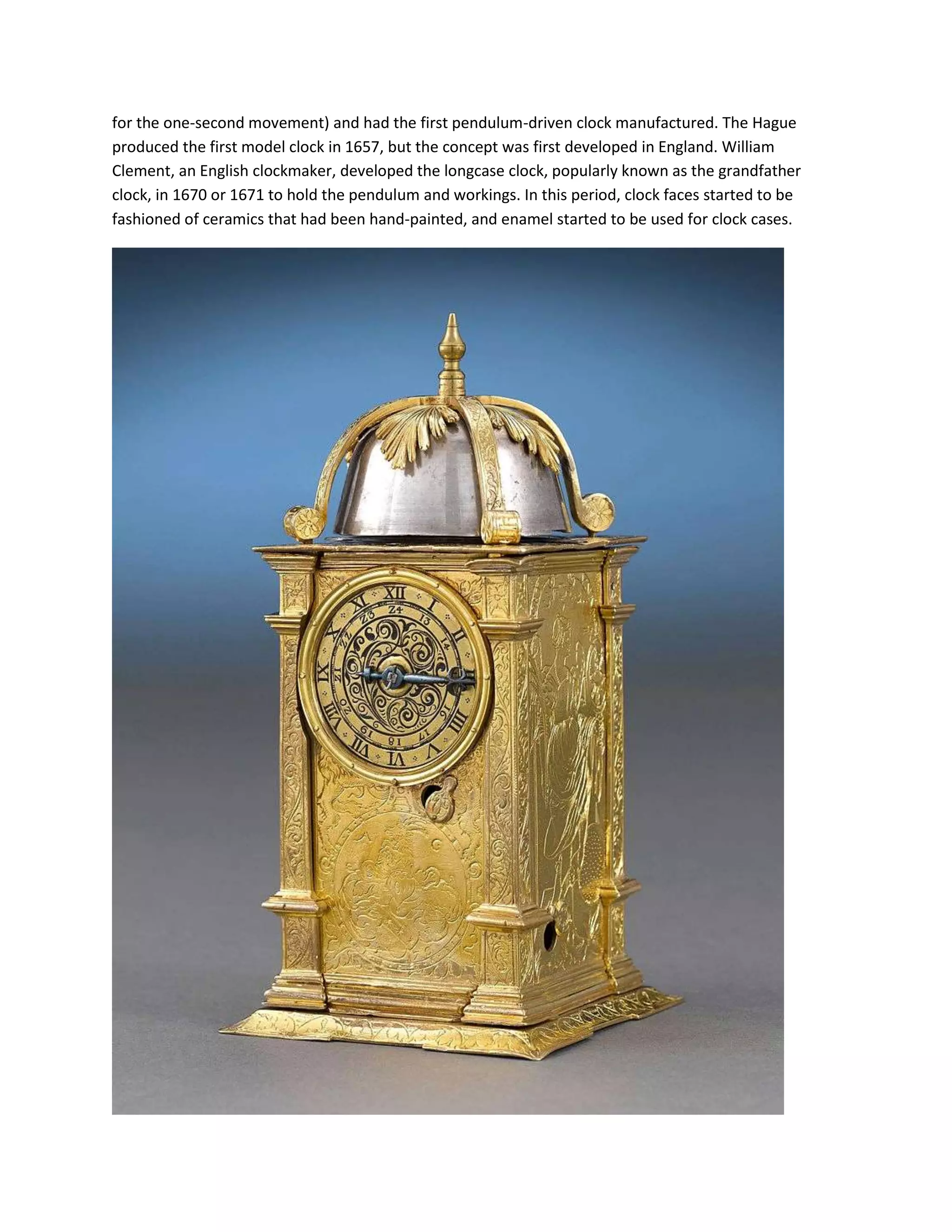 what is clock and what is its history.docx | Physics | Science