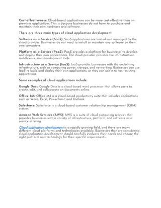 What is Cloud Application Development.pdf