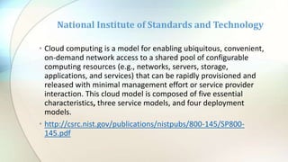 What is cloud computing | PPT