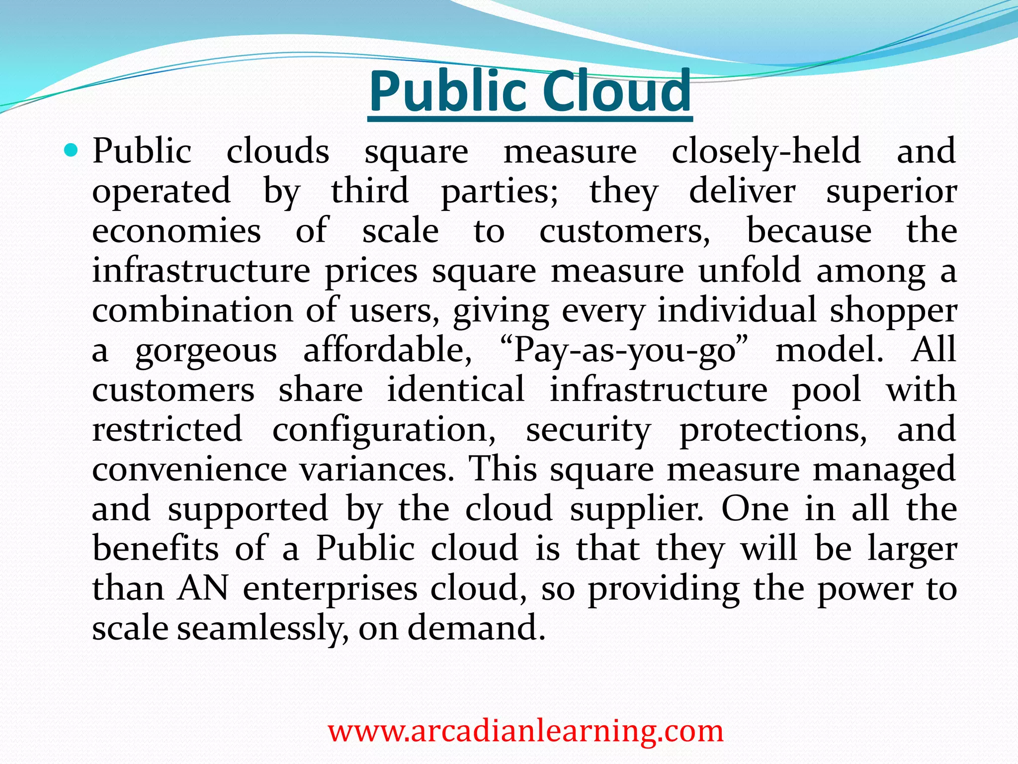 What is cloud computing | PPTX