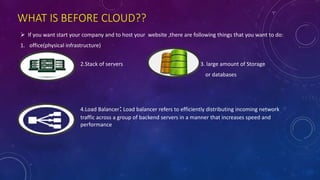 What is cloud computing | PPTX