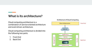 What is cloud computing | PPT