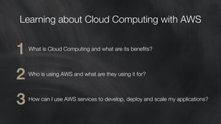 What is Cloud Computing with AWS at Websummit Dublin | PPT