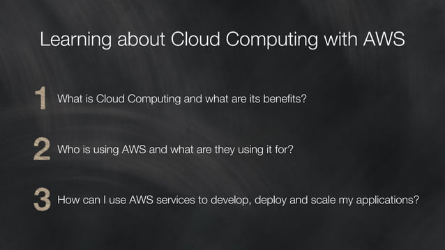 What is Cloud Computing with AWS at Websummit Dublin | PPT