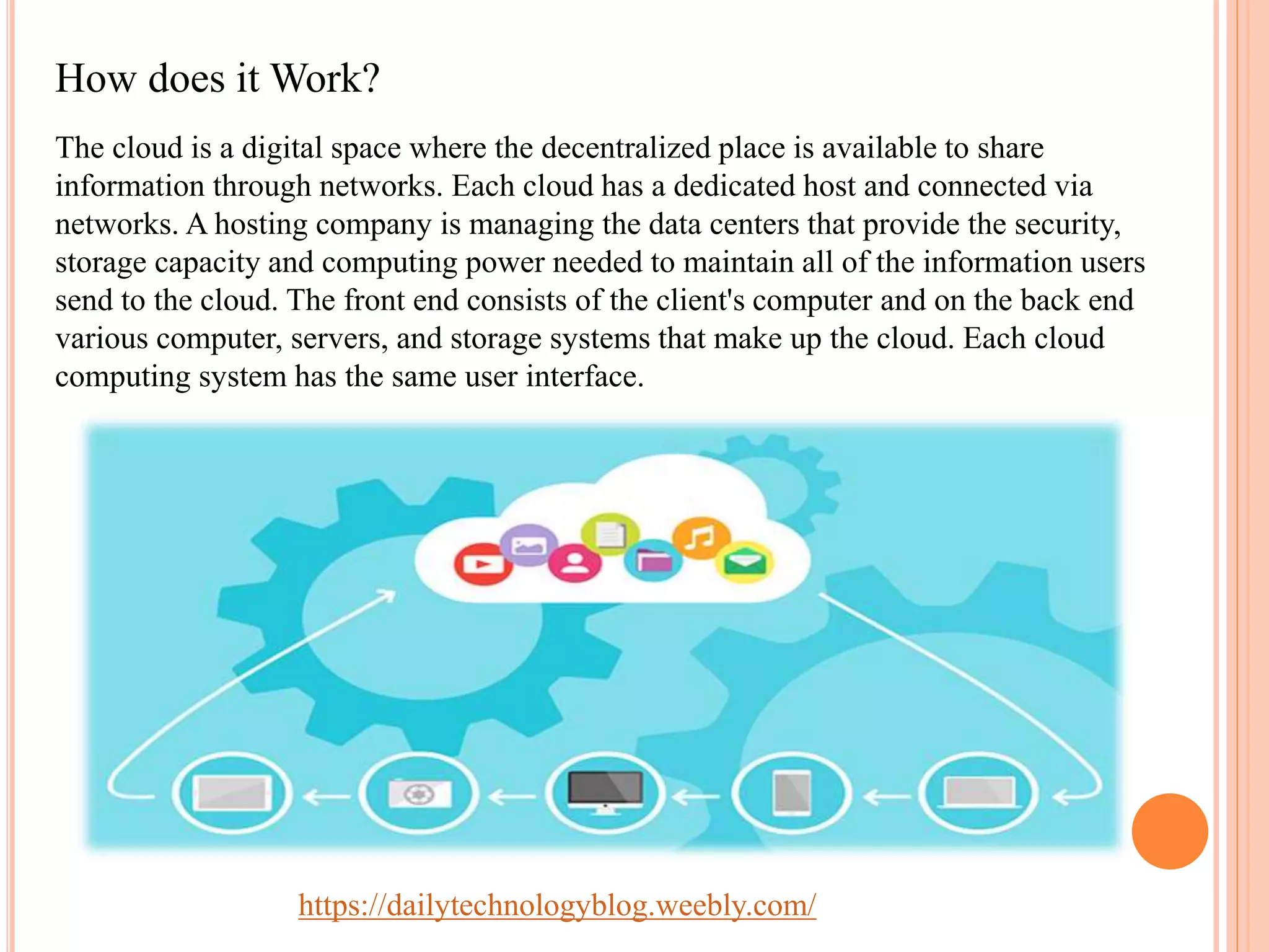 What is cloud computing technology | PPT